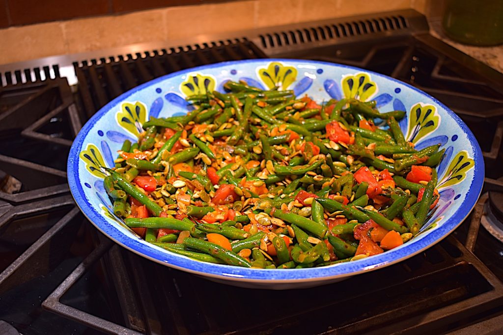 Skillet-Charred Green Beans with Salsa – Rolling Harvest Food Rescue